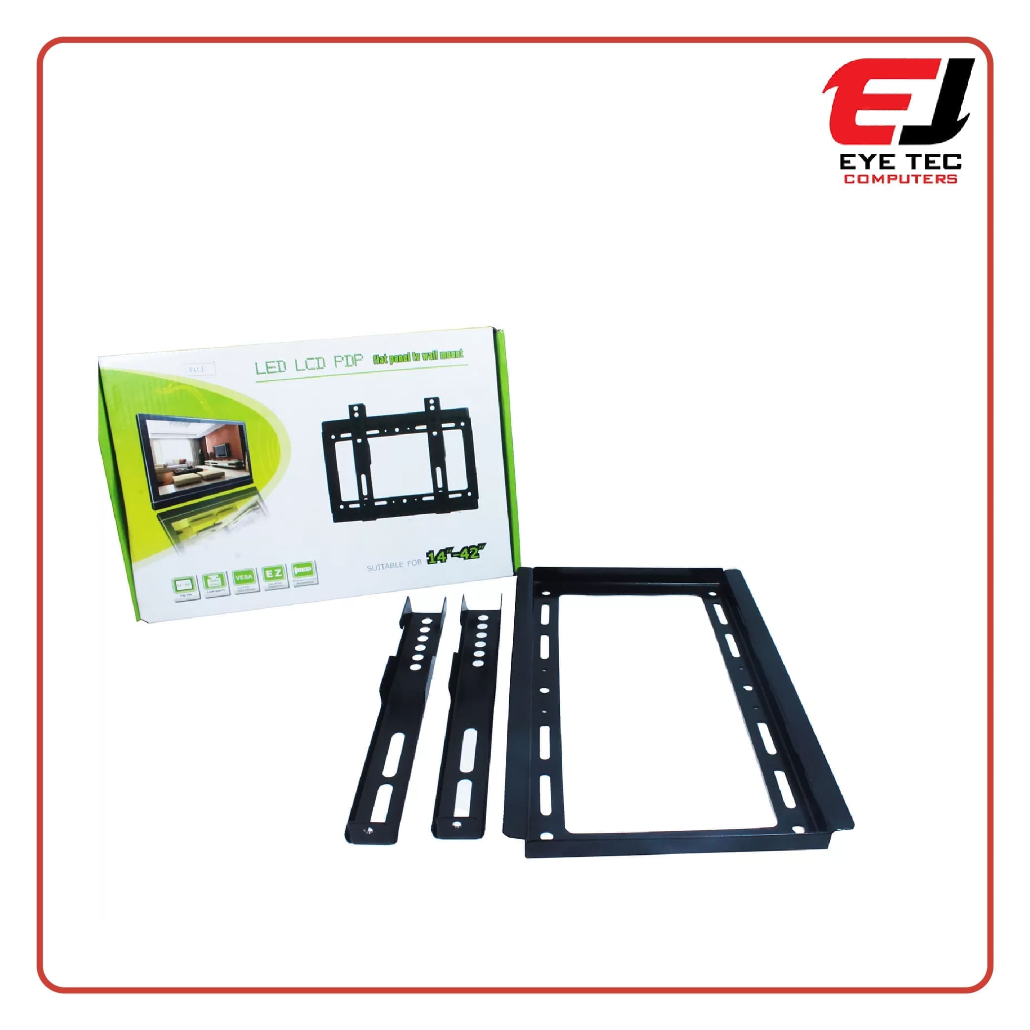 14"- 42" Wallmount Bracket - Full Adjustable | EYE TEC Computers