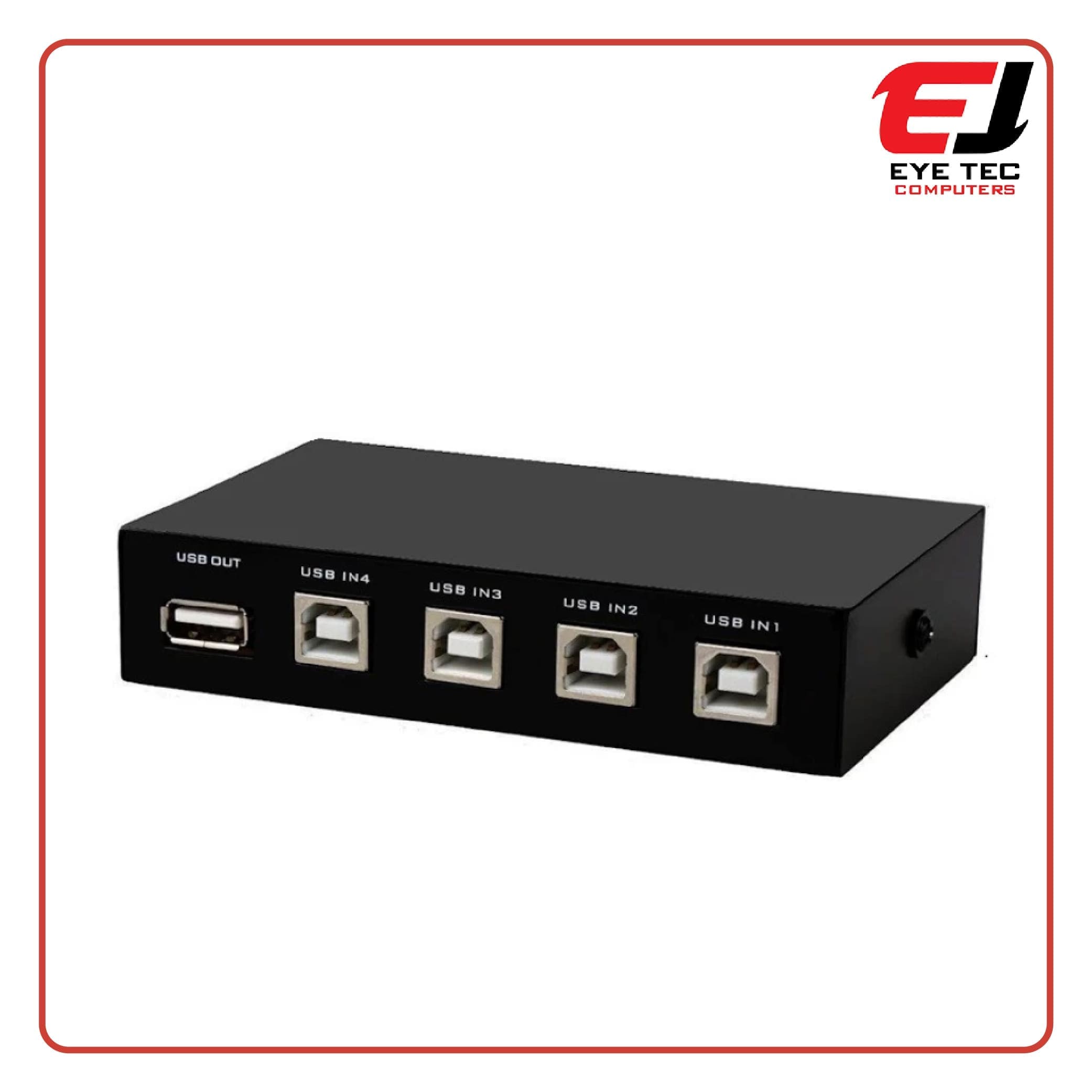 4 Port Switch Printer Splitter | EYE TEC Computers