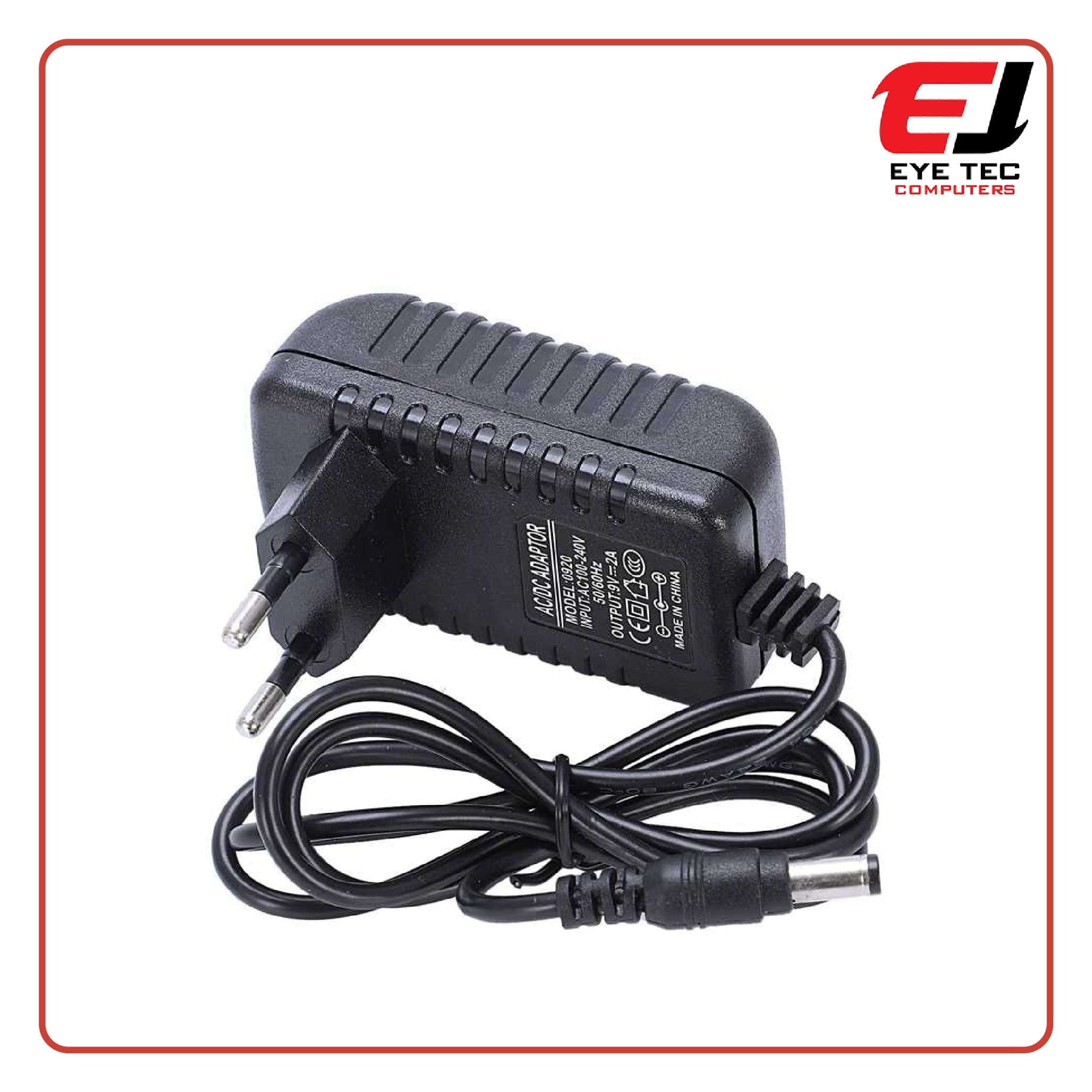9V 2A Power Adapter | EYE TEC Computers