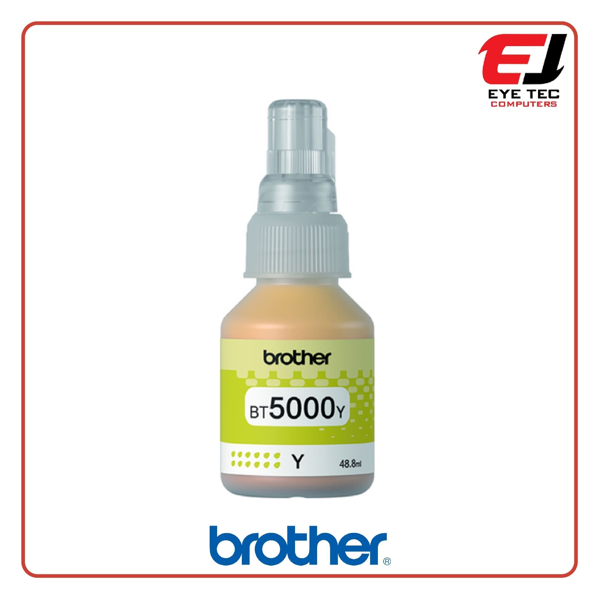Brother BT 5000 Yellow Colour Ink | EYE TEC Computers