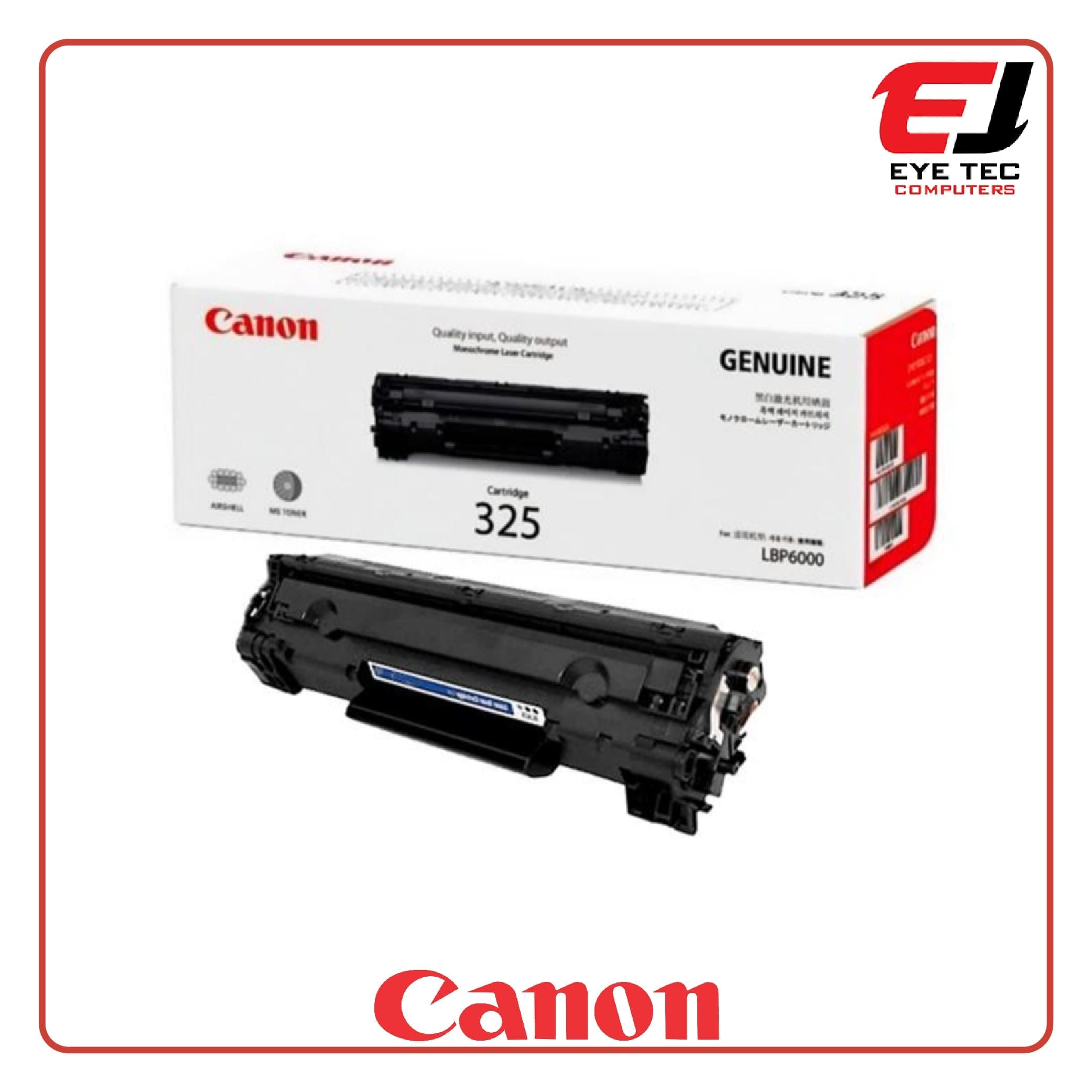 Canon 325 Laserjet Toner Cartridge | EYE TEC Computers