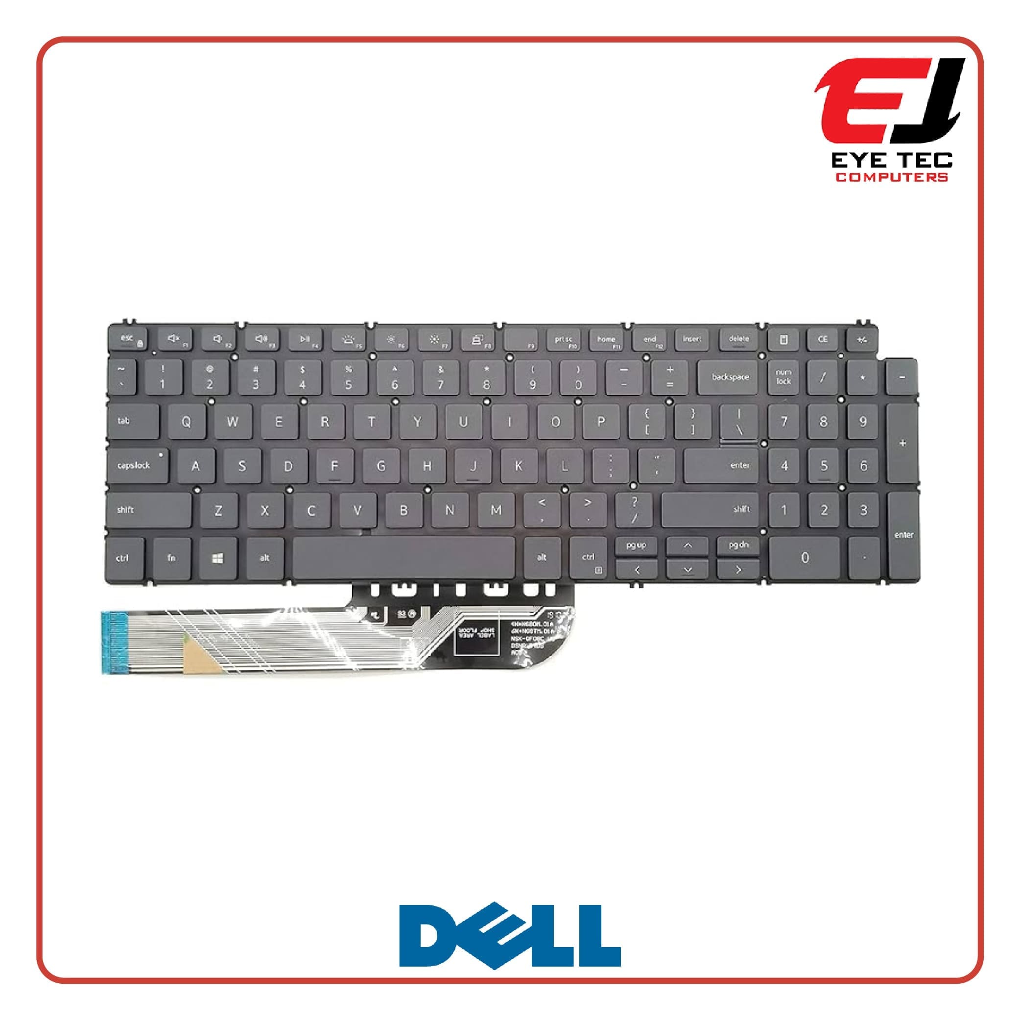 Dell 3501 3502 3505 7591 7590 5590 Original Keyboard | EYE TEC Computers