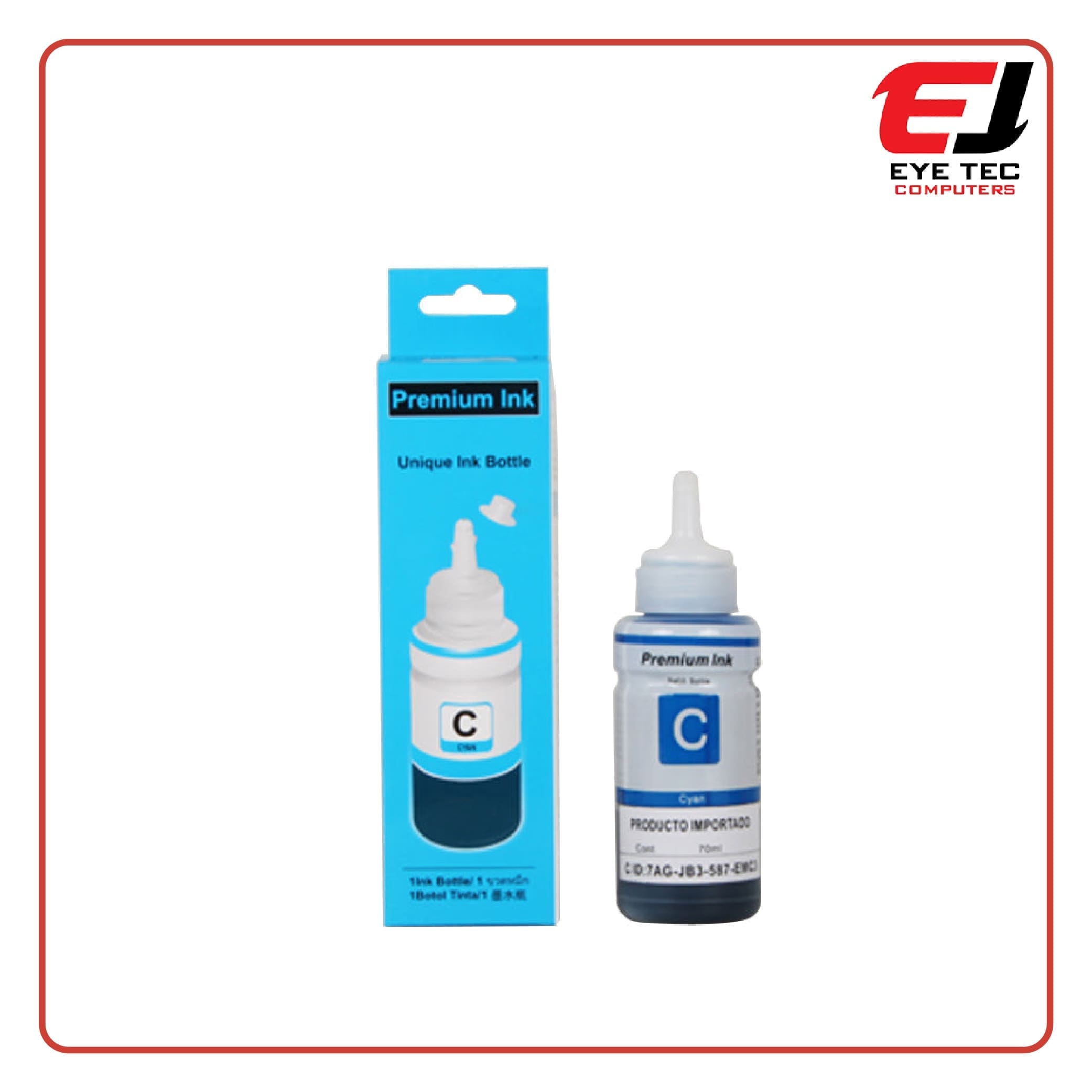 Eco Plus Epson 70ml Cyan | EYE TEC Computers