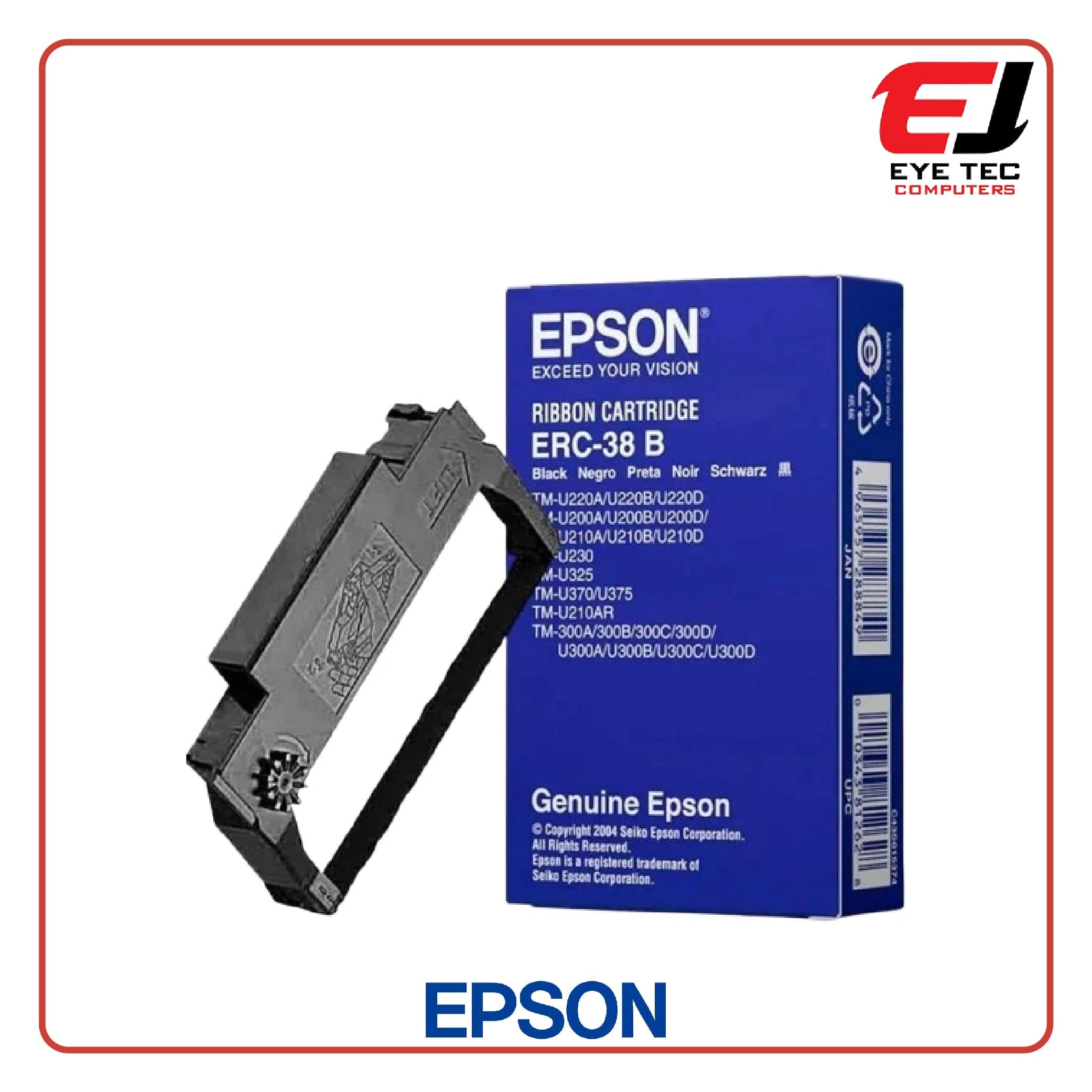 Epson ERC-38(B) Genuine Ribbon | EYE TEC Computers