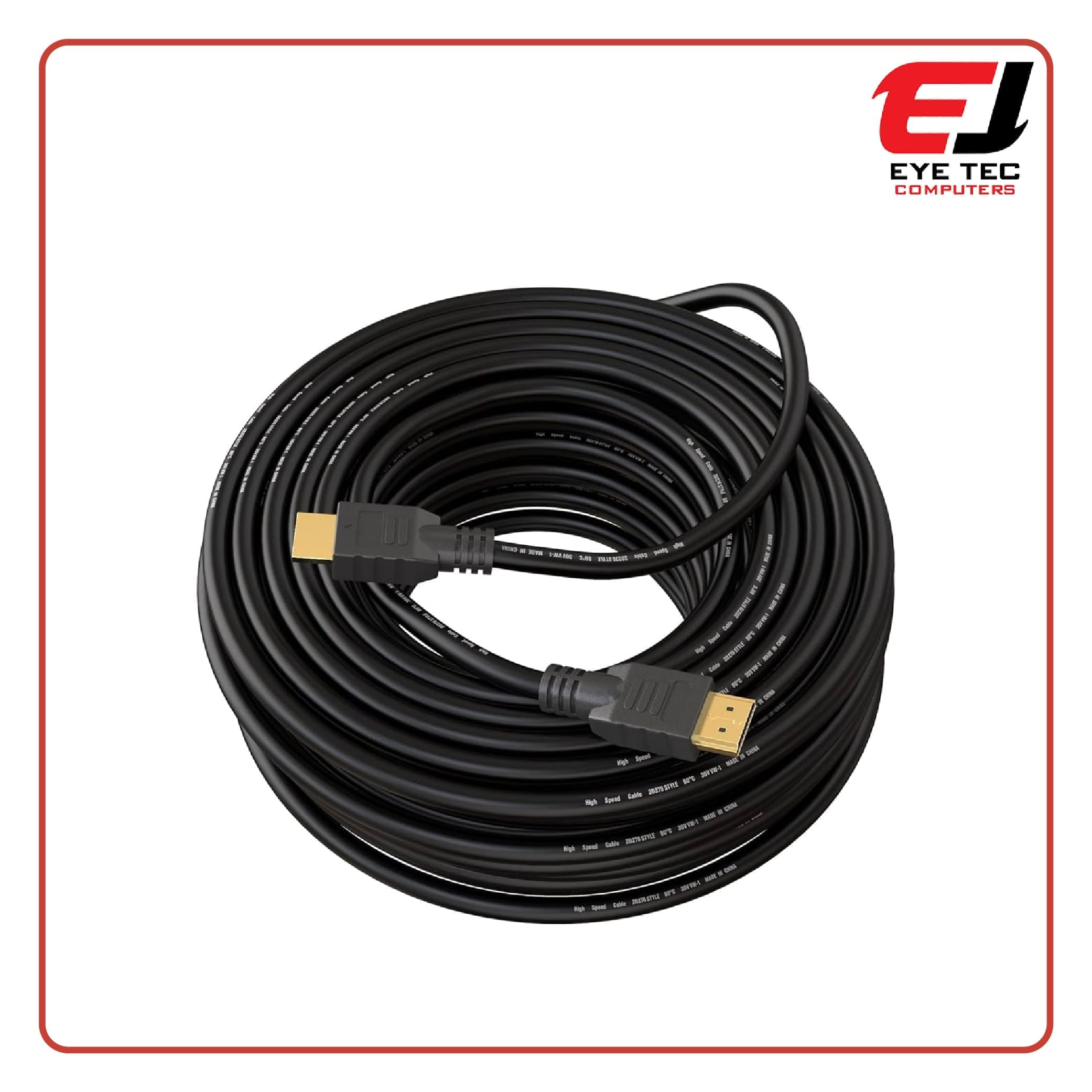 HDMI 1080P Round Cable - 20m | EYE TEC Computers