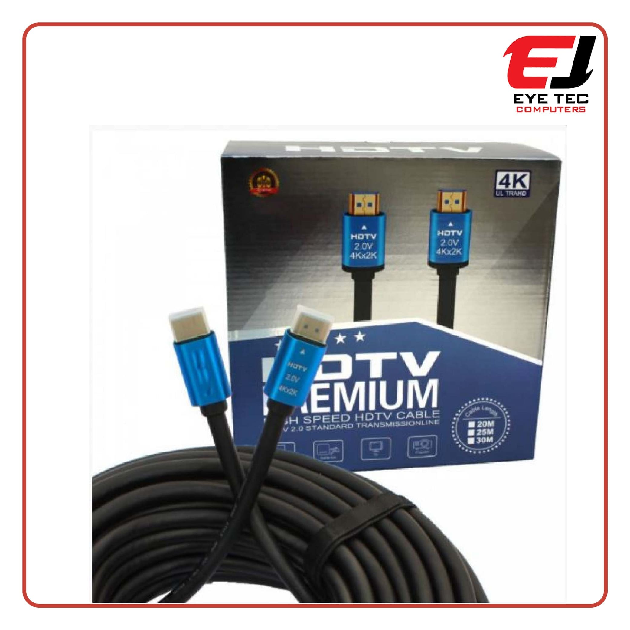 HDTV HDMI 4K Cable - 15m | EYE TEC Computers
