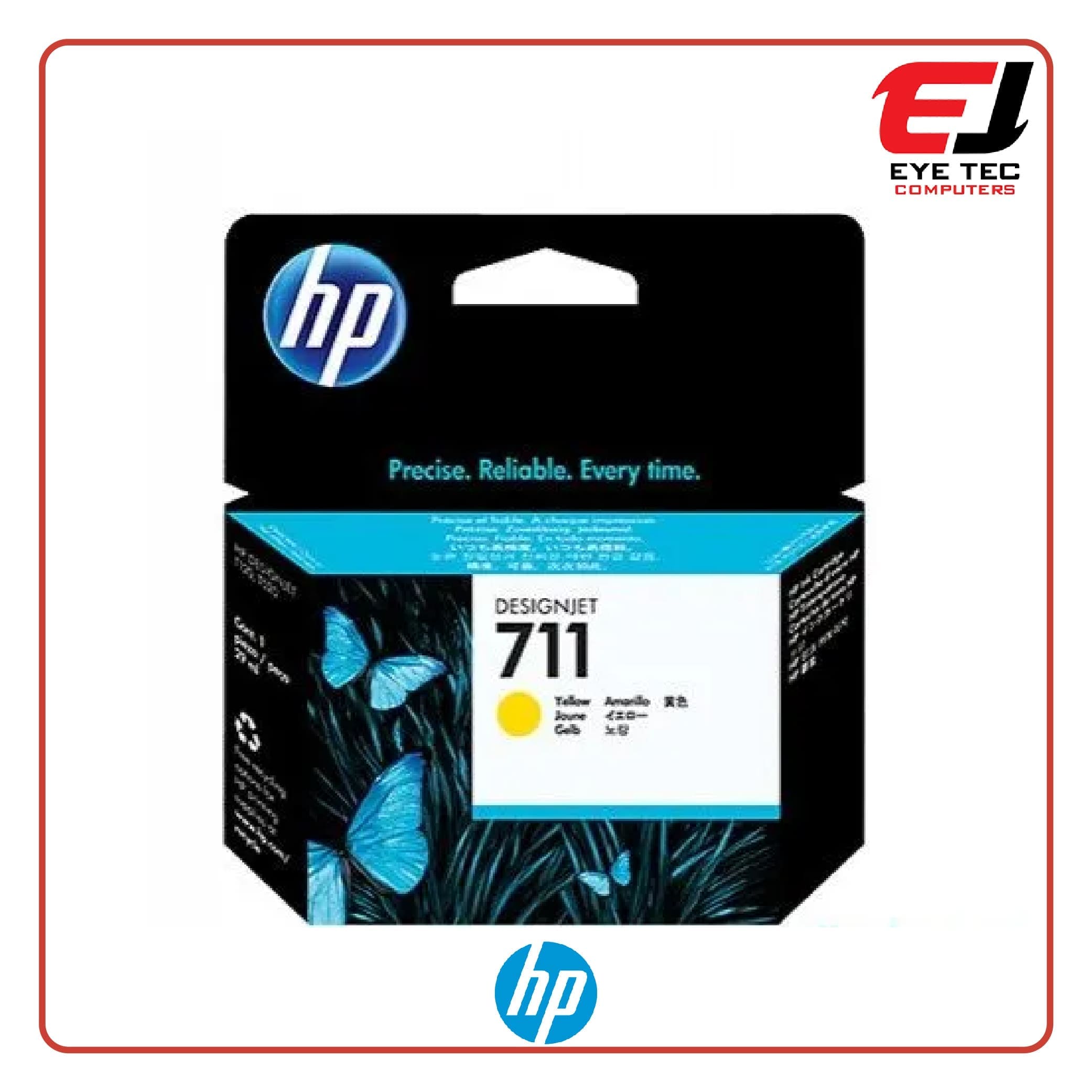 HP 711 Yellow Cartridge | EYE TEC Computers
