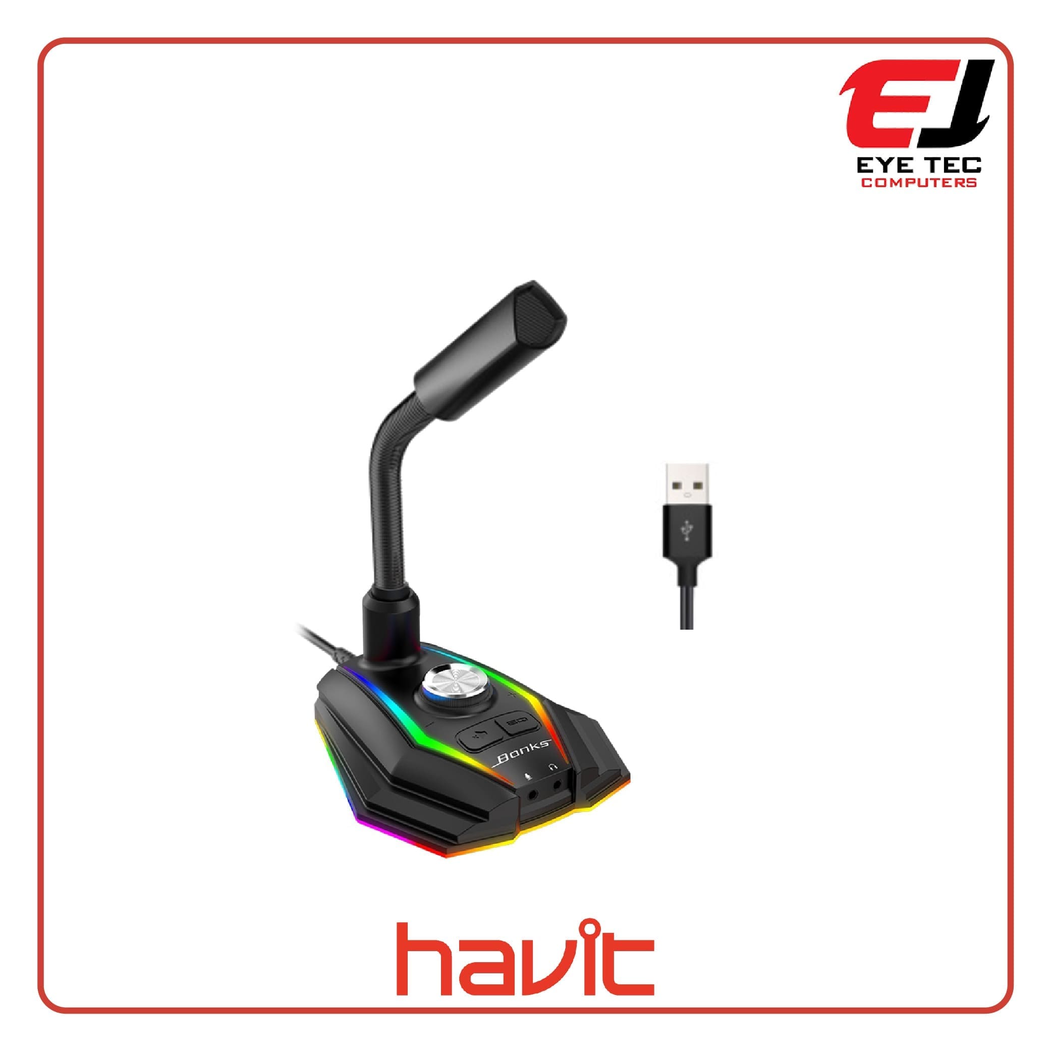 Havit GK-56 RGB Gaming MIC | EYE TEC Computers
