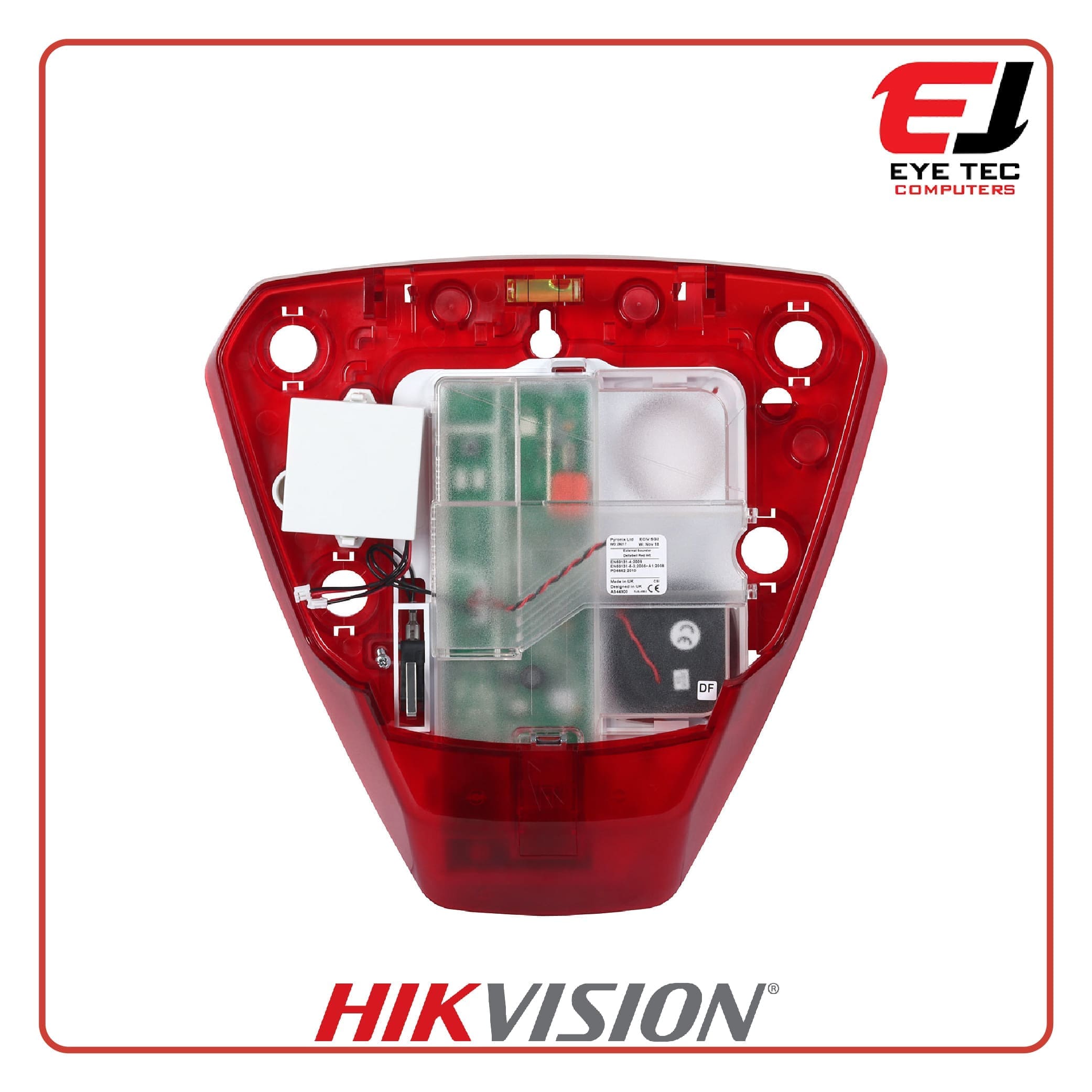 Hikvision Pyronix WL DELTABELL/R-WE-RED Enforcer Siren | EYE TEC Computers