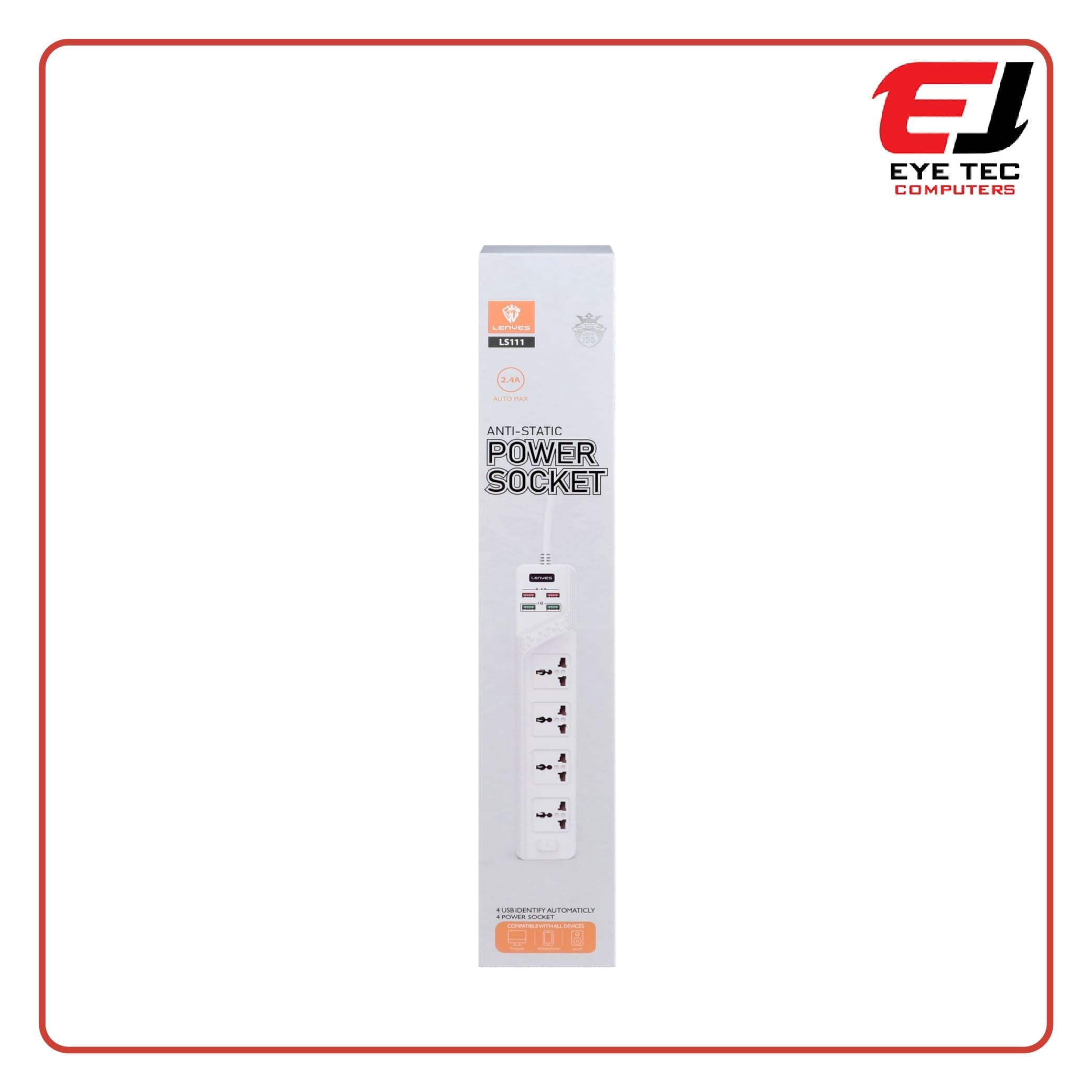 LENYES LS111 Anti-Static Power Socket | EYE TEC Computers