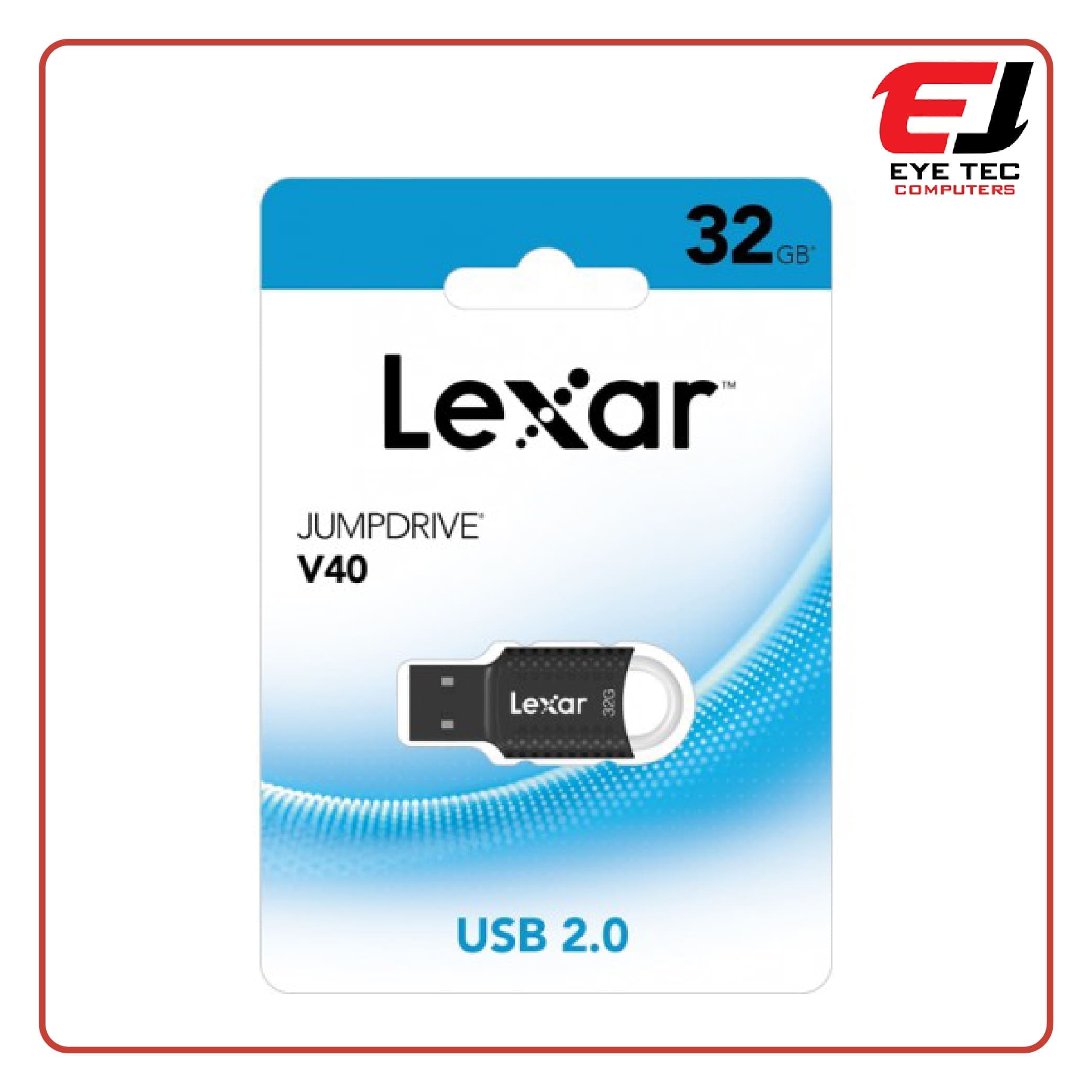 Lexar 32GB USB 2.0 V40 Jump Pen Drive | EYE TEC Computers