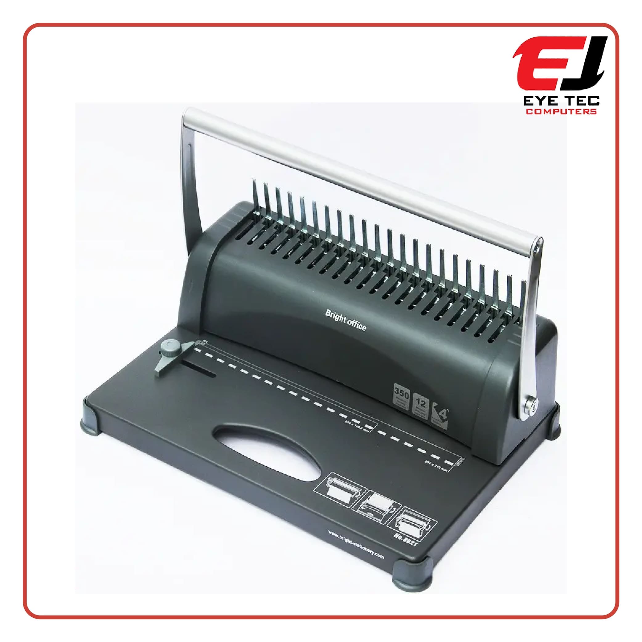 Binding Machine A4 - BRIGHT | EYE TEC Computers
