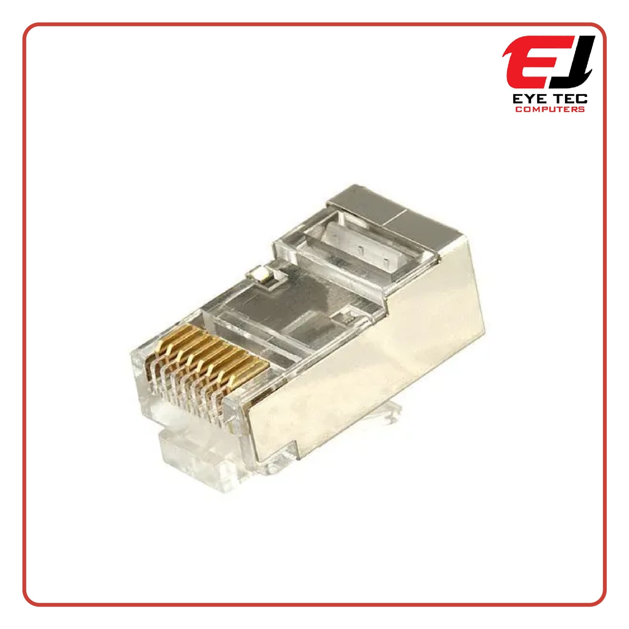 RJ45 Cat5 Metal Connector | EYE TEC Computers