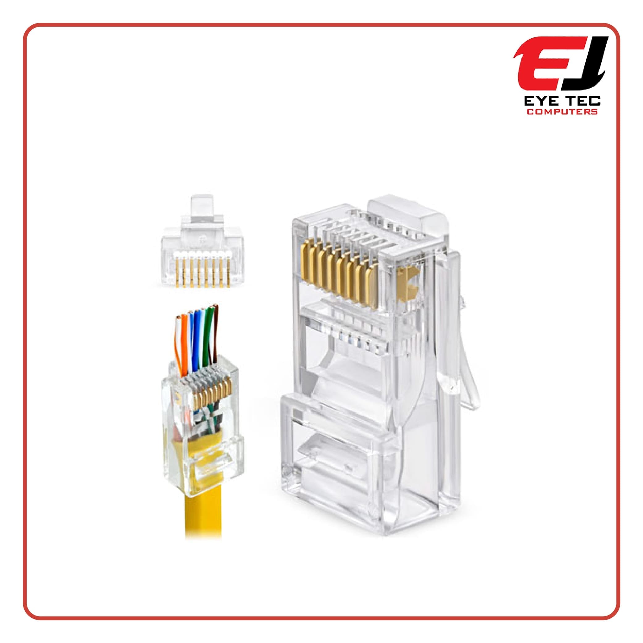 RJ45 Cat6 Connector | EYE TEC Computers