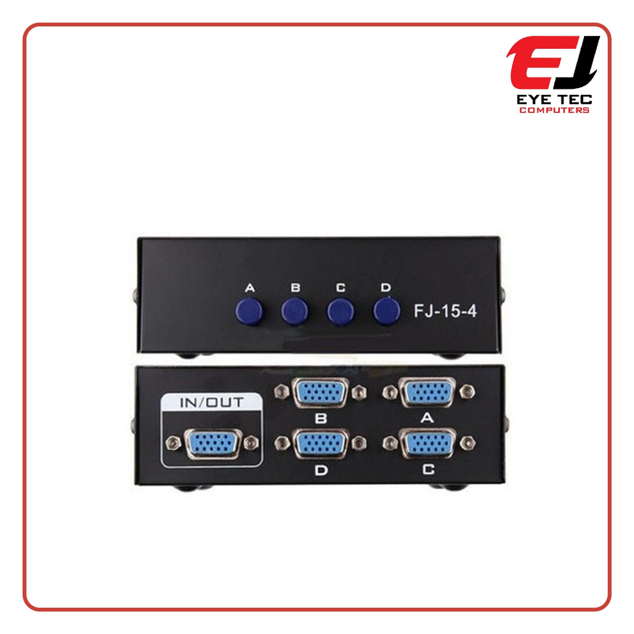 VGA 4Port Switch | EYE TEC Computers
