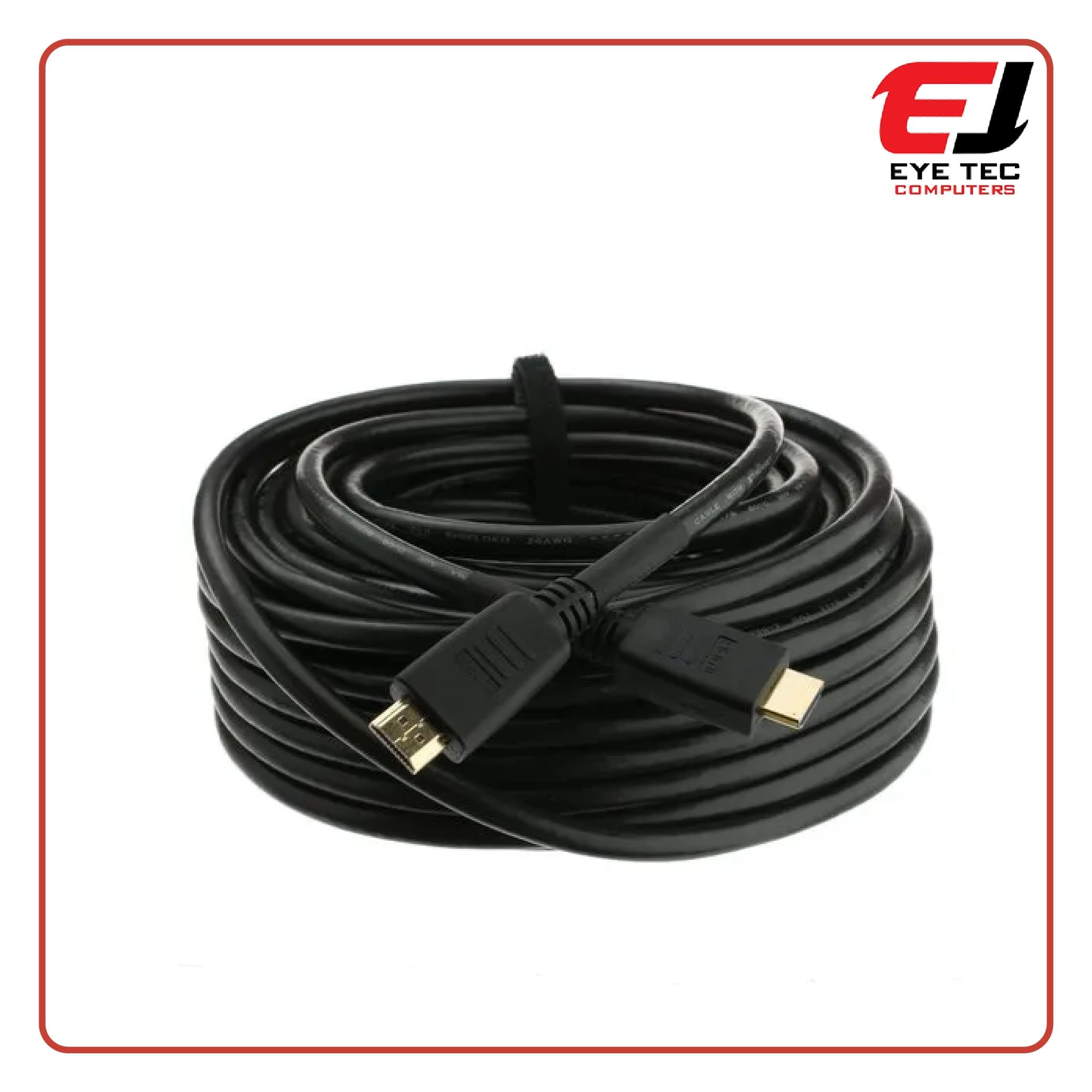 HDMI 1080P Round Cable - 15m | EYE TEC Computers
