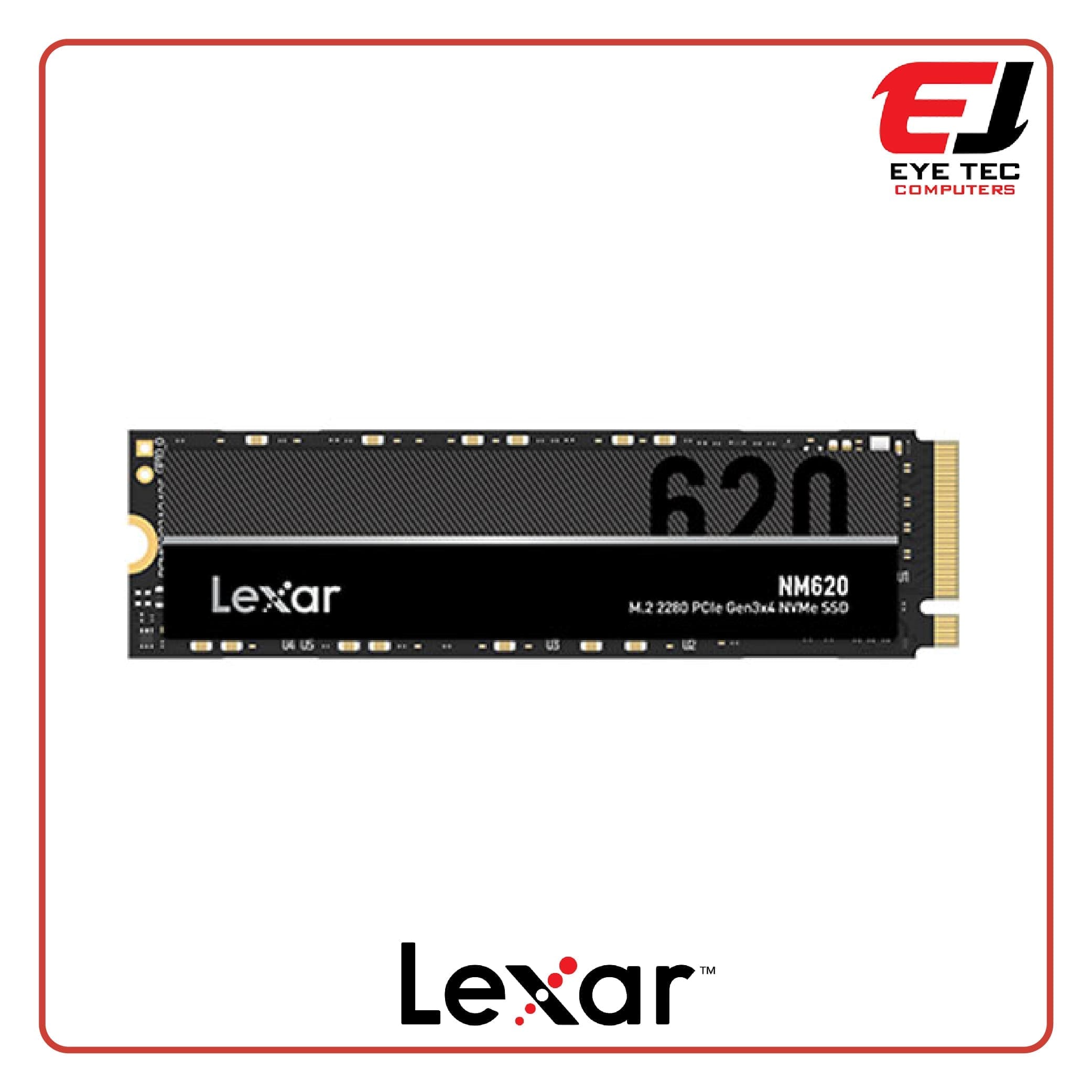 Lexar PRO Series NM620 256GB NVMe SSD | EYE TEC Computers
