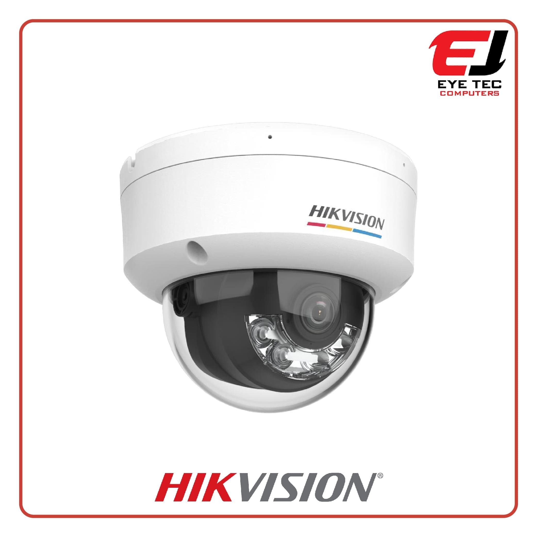 Hikvision DS-2CD1167G2H-LIU 6 MP ColorVu with Smart Hybrid Light Fixed Dome Network Camera | EYE ...