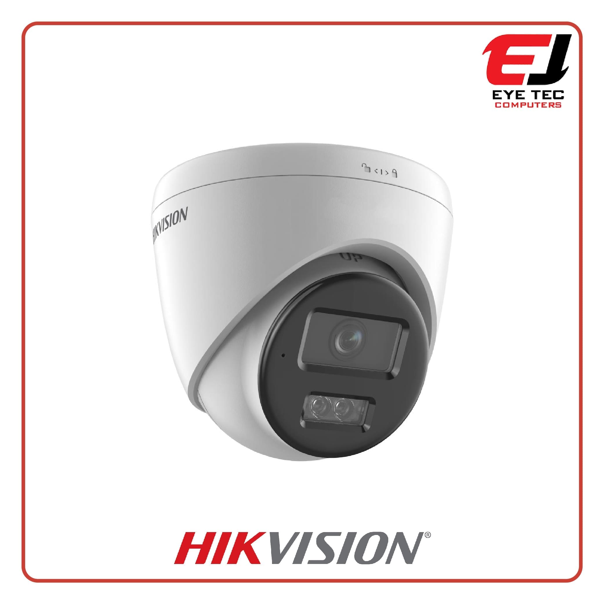 Hikvision DS-2CD1363G2-LIU 6 MP Smart Hybrid Light Fixed Turret Network Camera | EYE TEC Computers