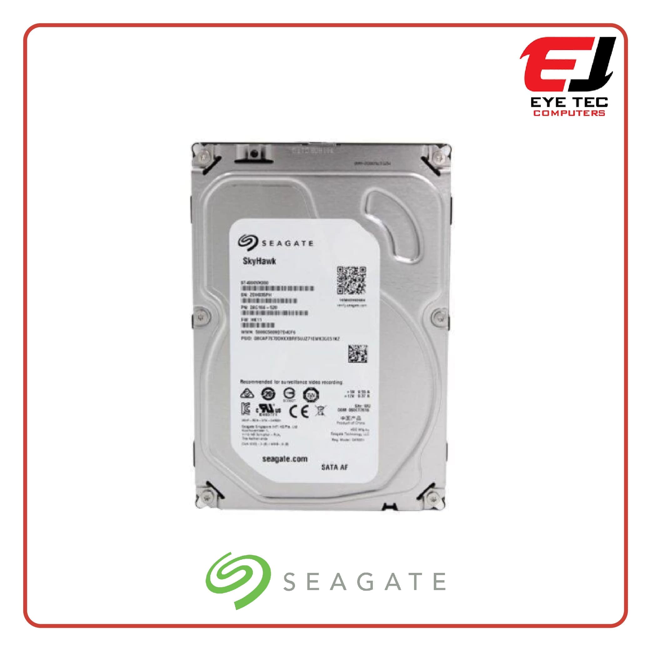 Seagate 1TB Skyhawk 3.5" HDD | EYE TEC Computers