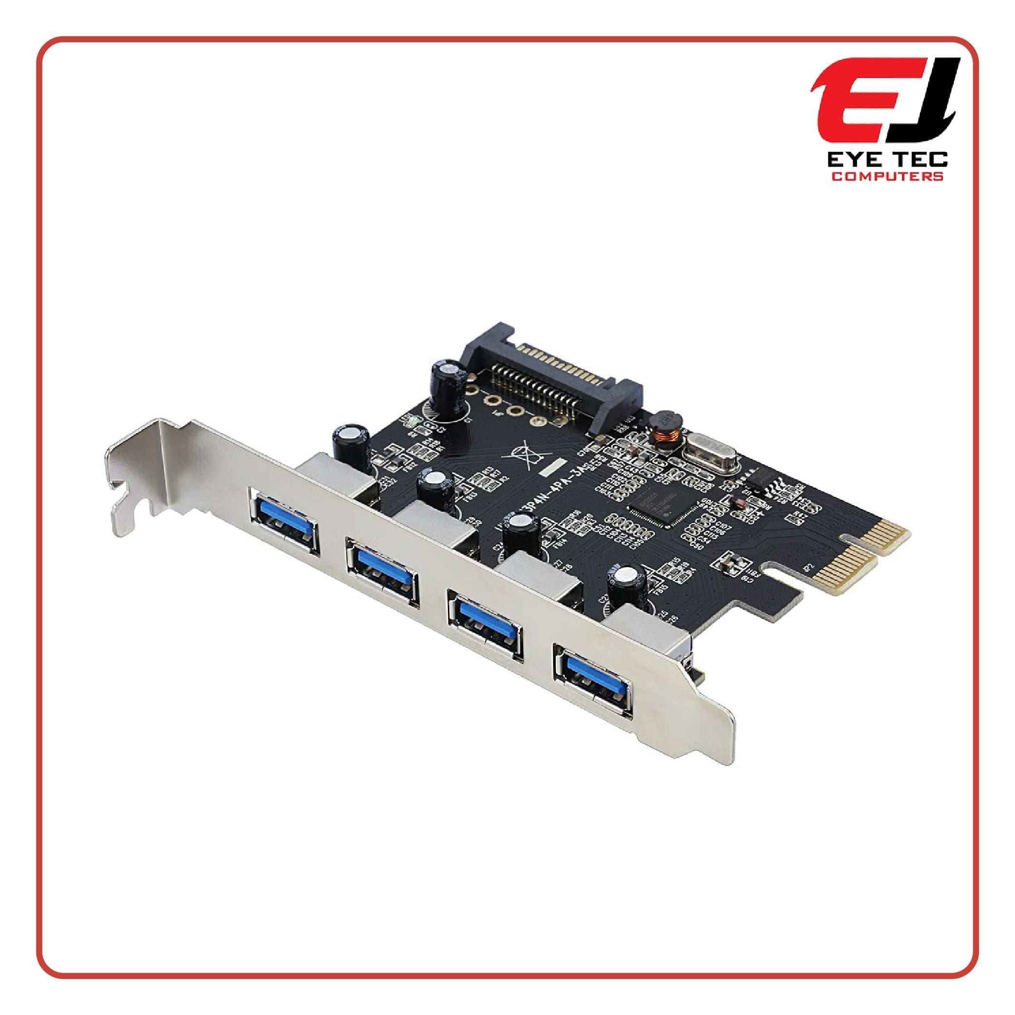 USB 3.0 4Ports PCI Express Card | EYE TEC Computers
