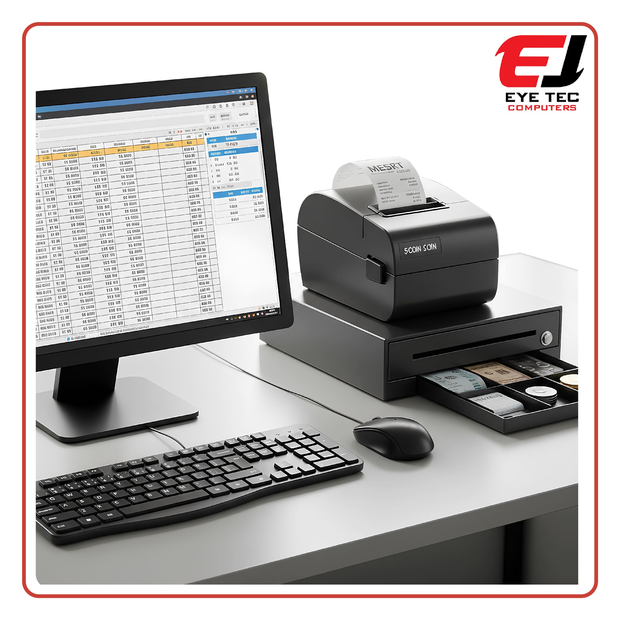 Cashier POS Computer System | EYE TEC Computers